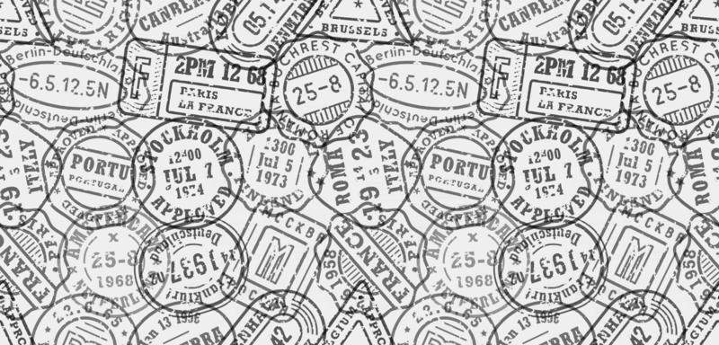 Passport Stamp Vector Art Icons And Graphics For Free Download