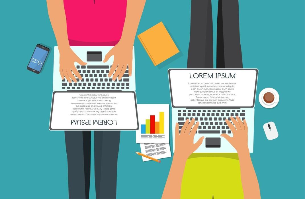 Team Work Flat Concept Vector Illustration 3398598 Vector Art at Vecteezy