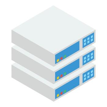 Data Server Rack 2941042 Vector Art at Vecteezy