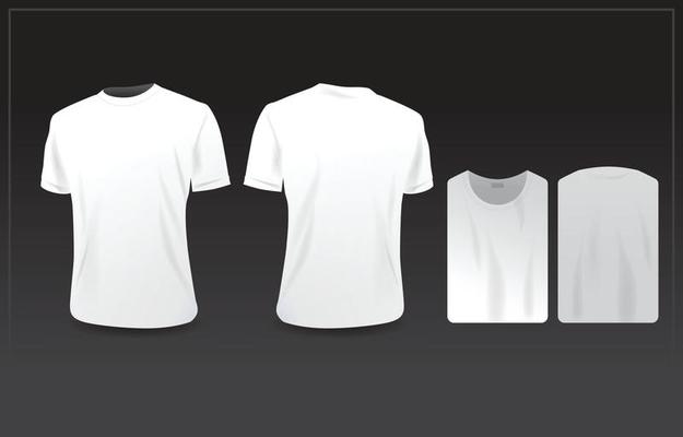 White T Shirt Template Vector Art Icons And Graphics For Free Download