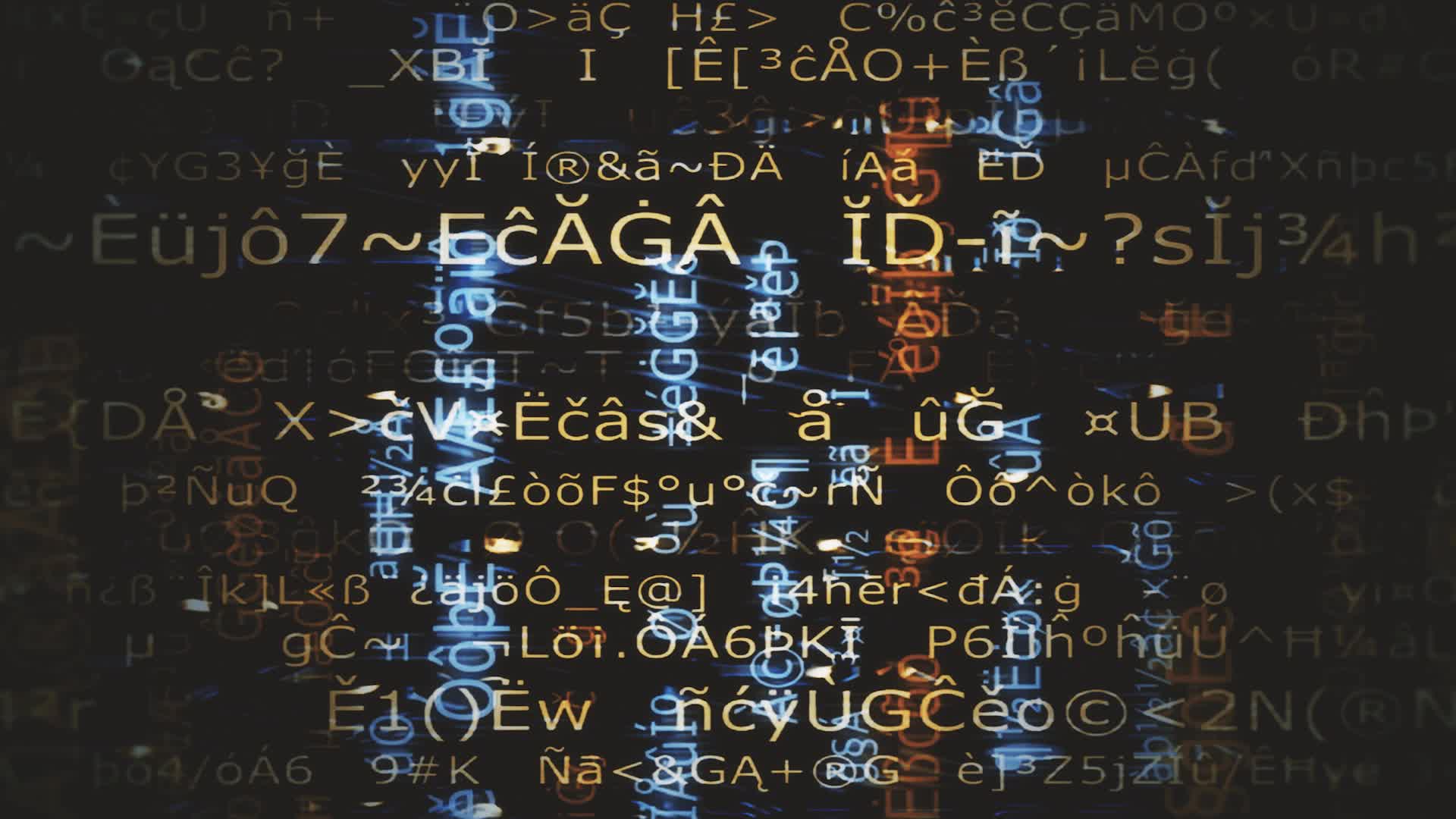 Streaming Data Numbers And Symbols Loop 2871701 Stock Video At Vecteezy