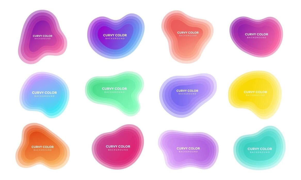 Gradient Blob Vector Art, Icons, and Graphics for Free Download