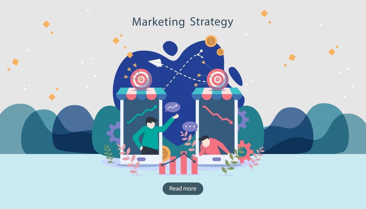 Digital Marketing Strategy Vector Art, Icons, and Graphics for Free ...