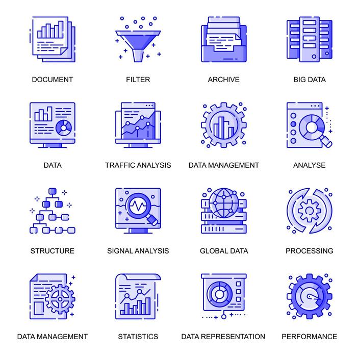 Data Set Vector Art, Icons, and Graphics for Free Download