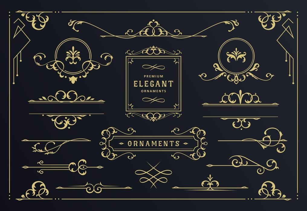 Vintage Border Vector Art, Icons, and Graphics for Free Download