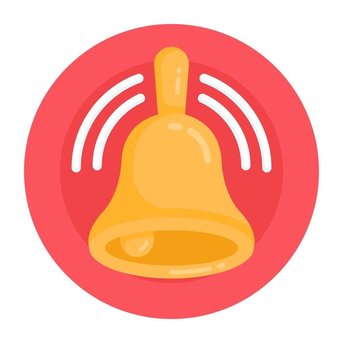 Alarm Bell Vector Art, Icons, and Graphics for Free Download