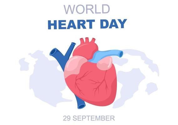 World Heart Day Vector Image 4208582 Vector Art At Vecteezy