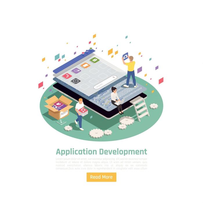 Application Development Vector Art, Icons, and Graphics for Free Download