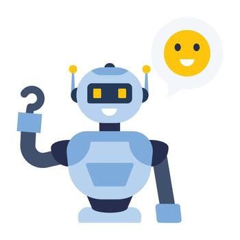 Online Chatting Robot 2972225 Vector Art at Vecteezy