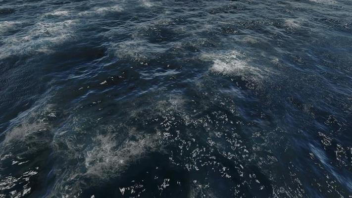 Ocean Waves Animated Stock Video Footage for Free Download