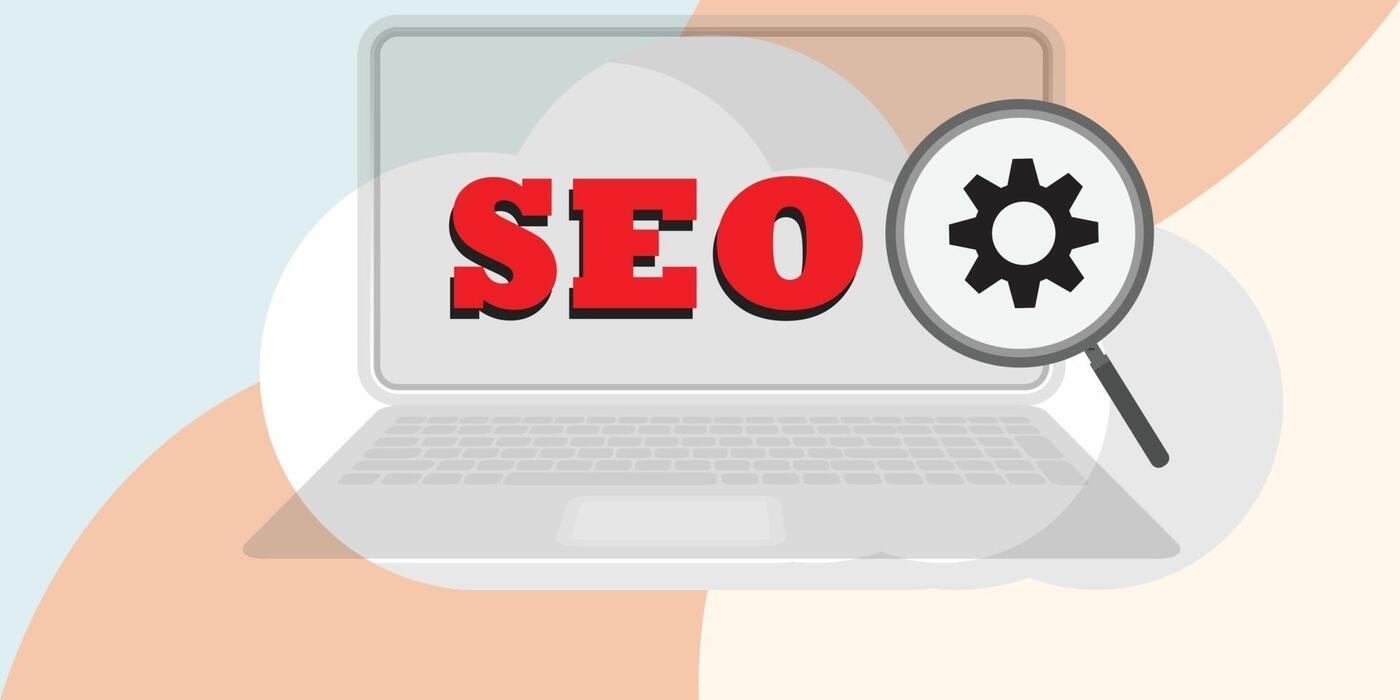 WebSEO Search engine optimization concept with magnifying glass vector 3407578 Vector Art at ...