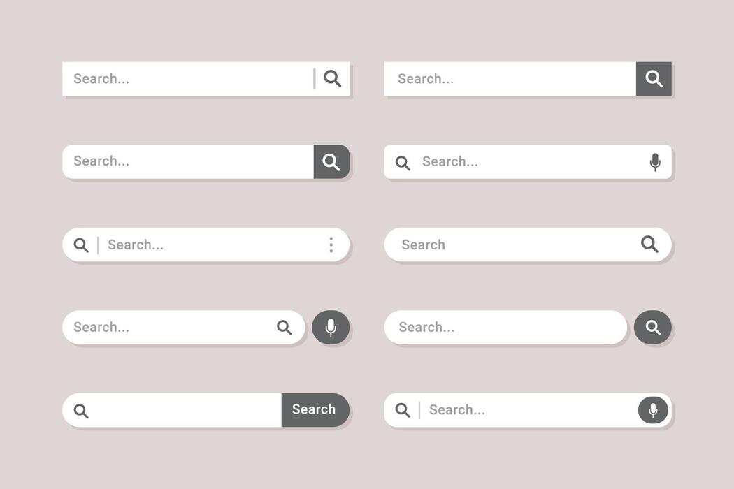 Search Bar Vector Art, Icons, and Graphics for Free Download