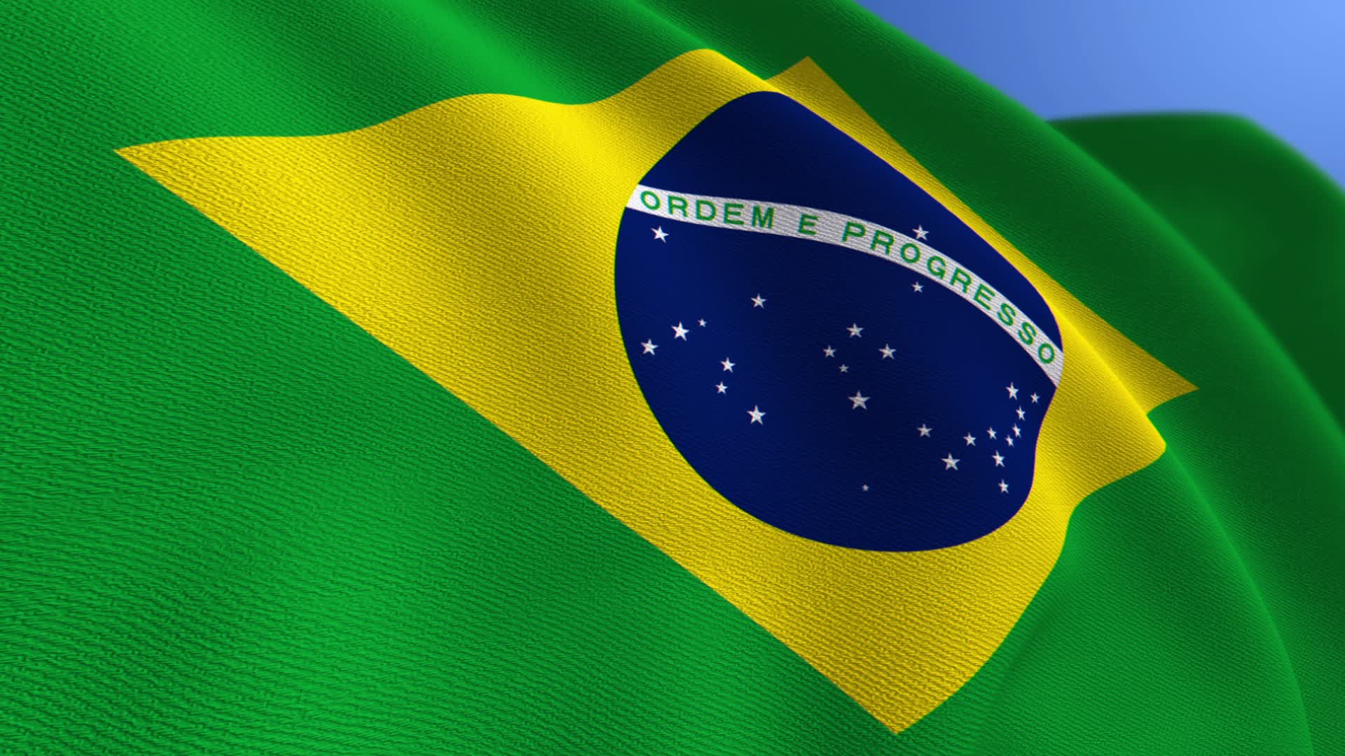 Brazil Flag Animation