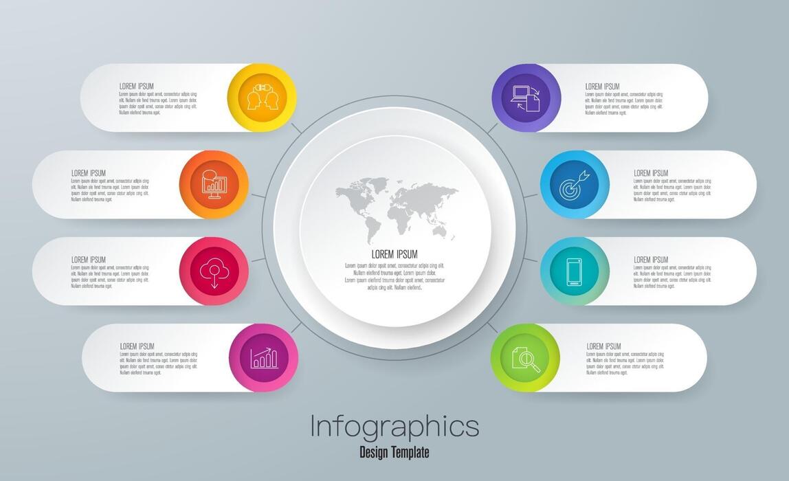 Powerpoint Infographic Vector Art, Icons, and Graphics for Free Download