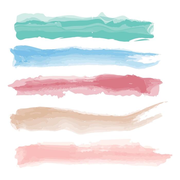 Watercolor Brushstroke Vector Art, Icons, and Graphics for Free Download