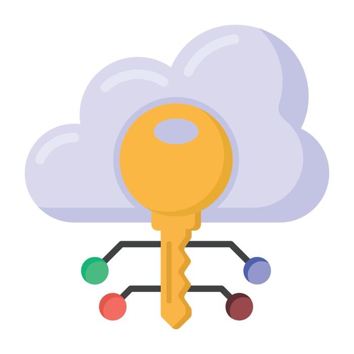 Cloud Key Vector Art, Icons, and Graphics for Free Download