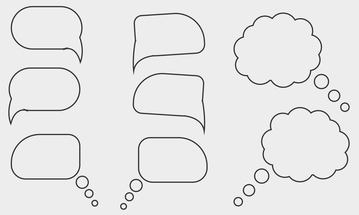 Thought Bubble Vector Art, Icons, and Graphics for Free Download