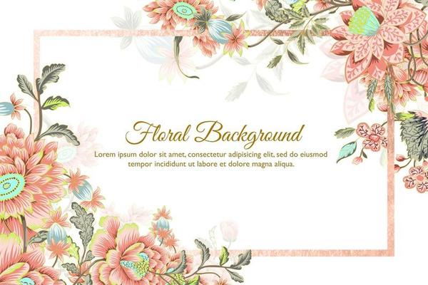 A spring background 4986049 Vector Art at Vecteezy