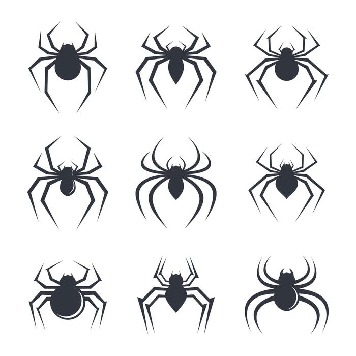 Spider Logo Vector Art, Icons, and Graphics for Free Download