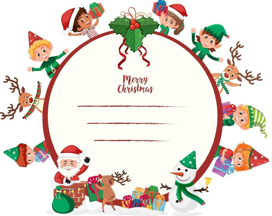 Christmas Kids Vector Art, Icons, and Graphics for Free Download