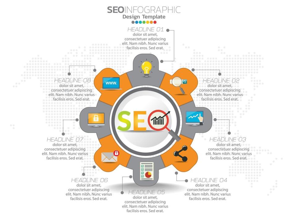 SEO Graph Vector Art, Icons, and Graphics for Free Download