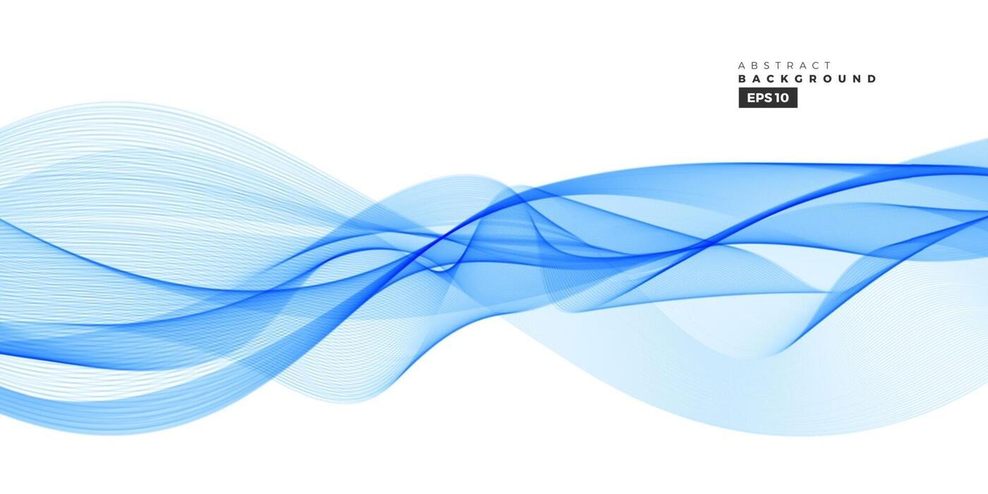 Abstract Blue Wave Vector Art Icons And Graphics For Free Download