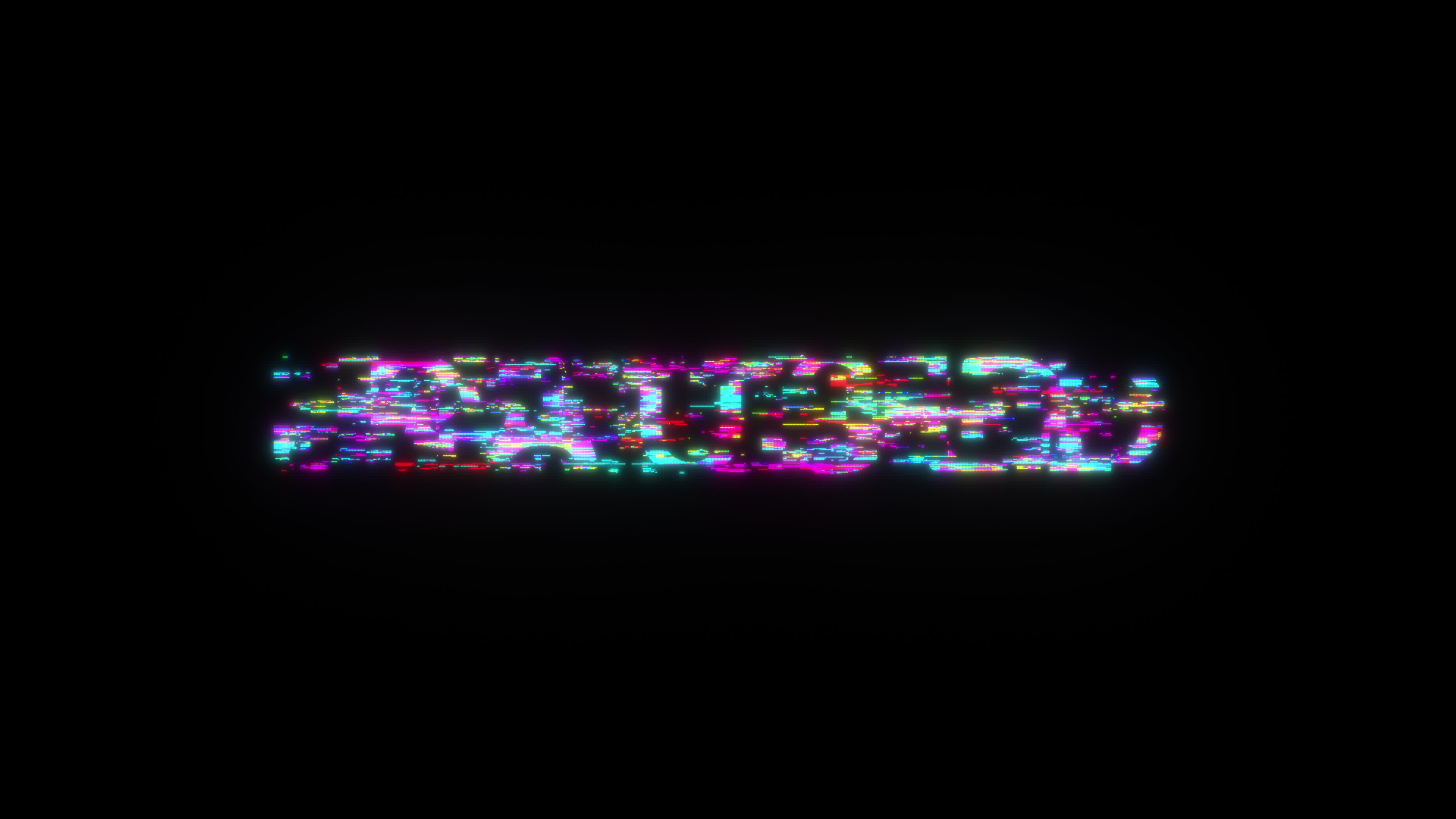Paused Colorful Flicker Light Glitch Text Effect Loop 3284467 Stock Video At Vecteezy