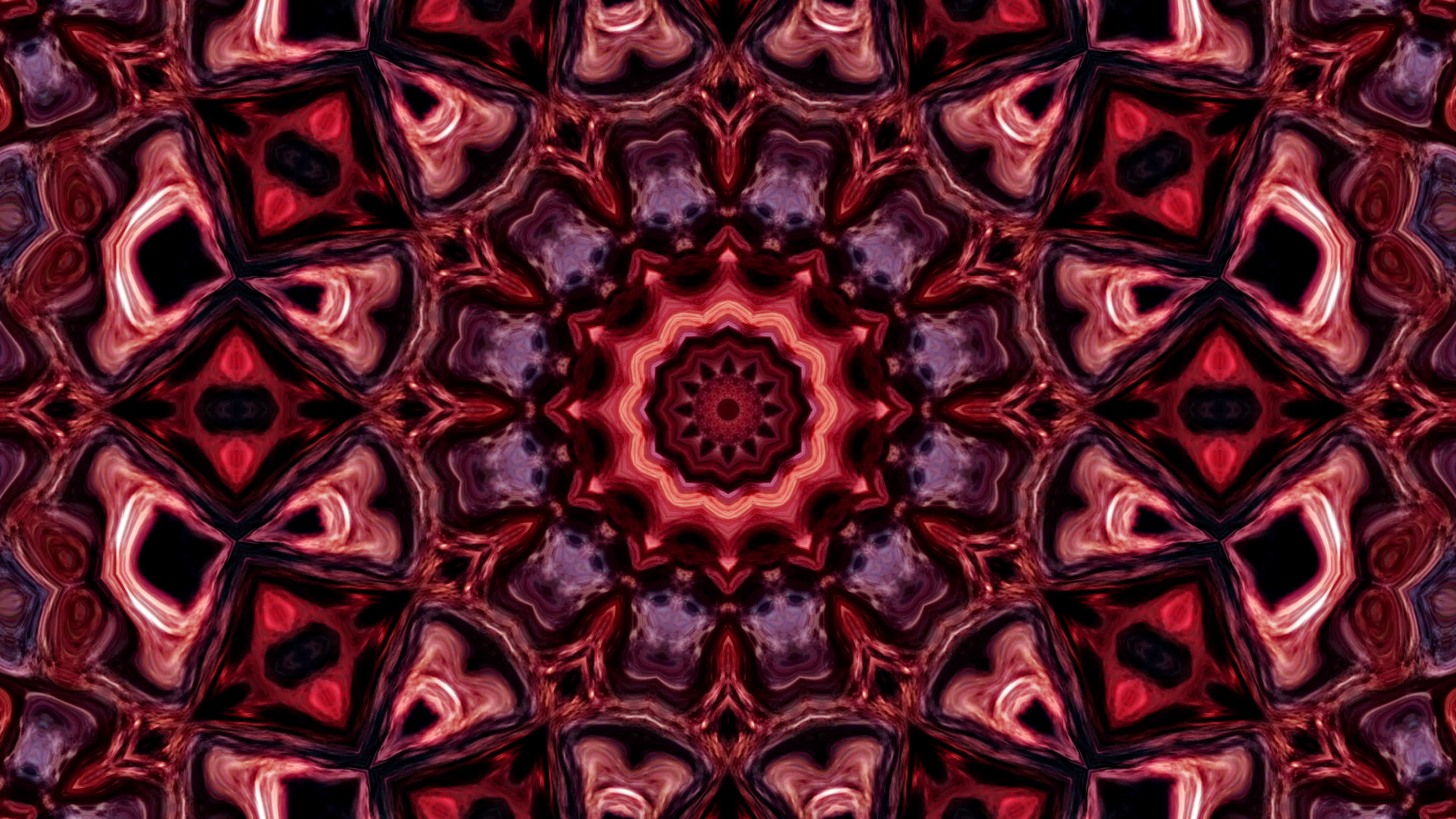 multicolor kaleidoscope complex sequence patterns loop 3284558 Stock ...