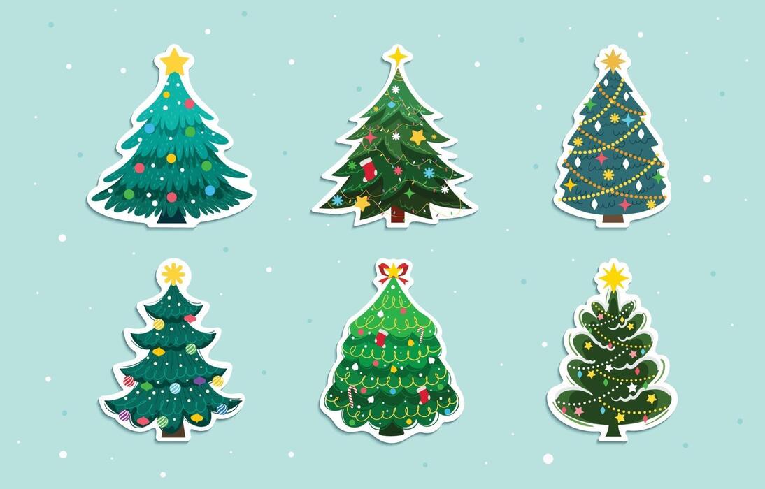 Christmas Tree Vector Art, Icons, and Graphics for Free Download
