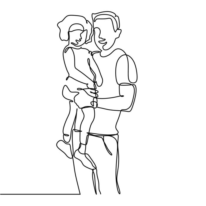 Children Line Vector Art, Icons, and Graphics for Free Download