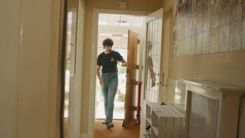 Entering Door Stock Video Footage For Free Download