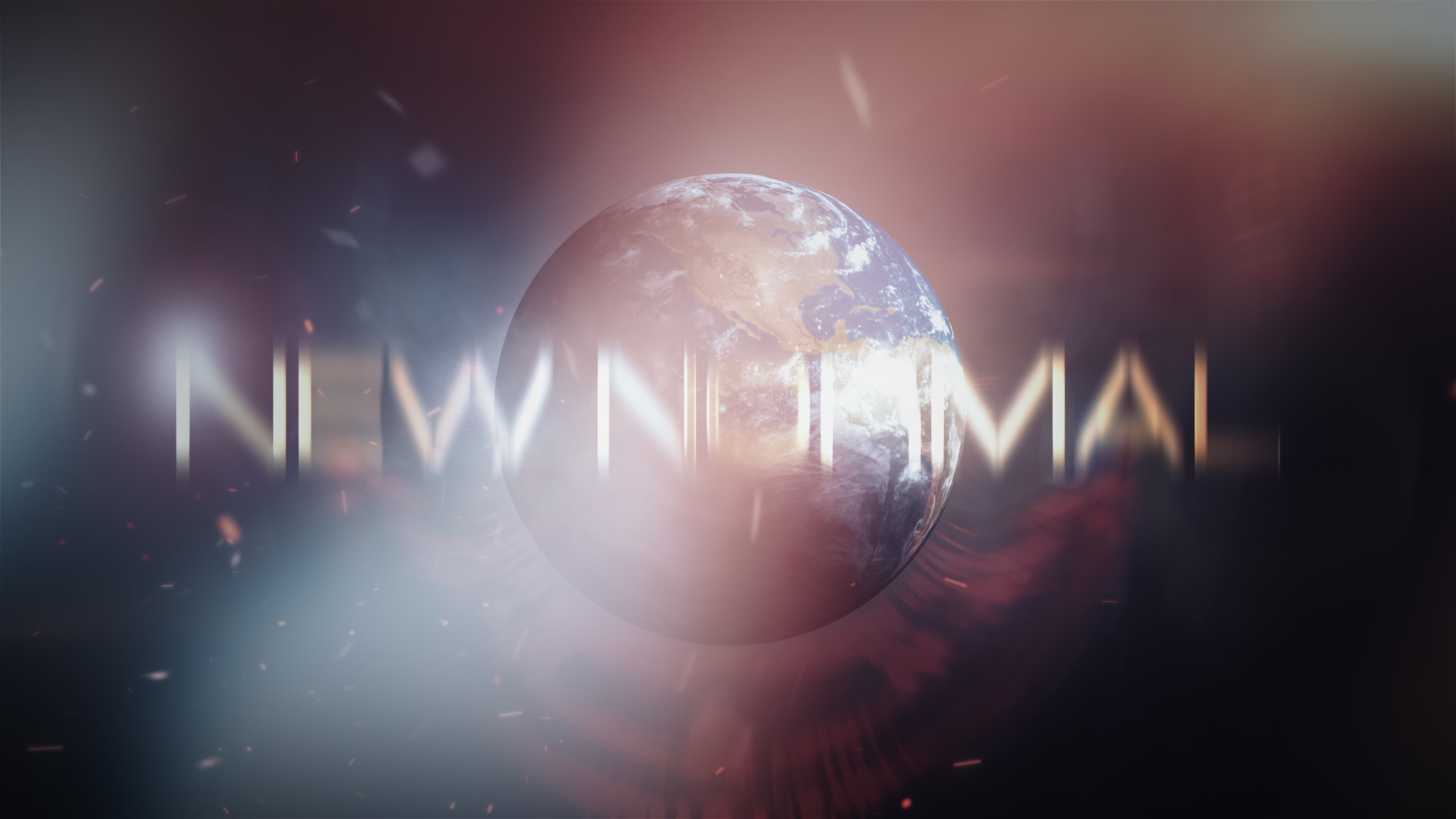 Animation NEW NORMAL cinematic trailer title loop 3383704 Stock Video ...