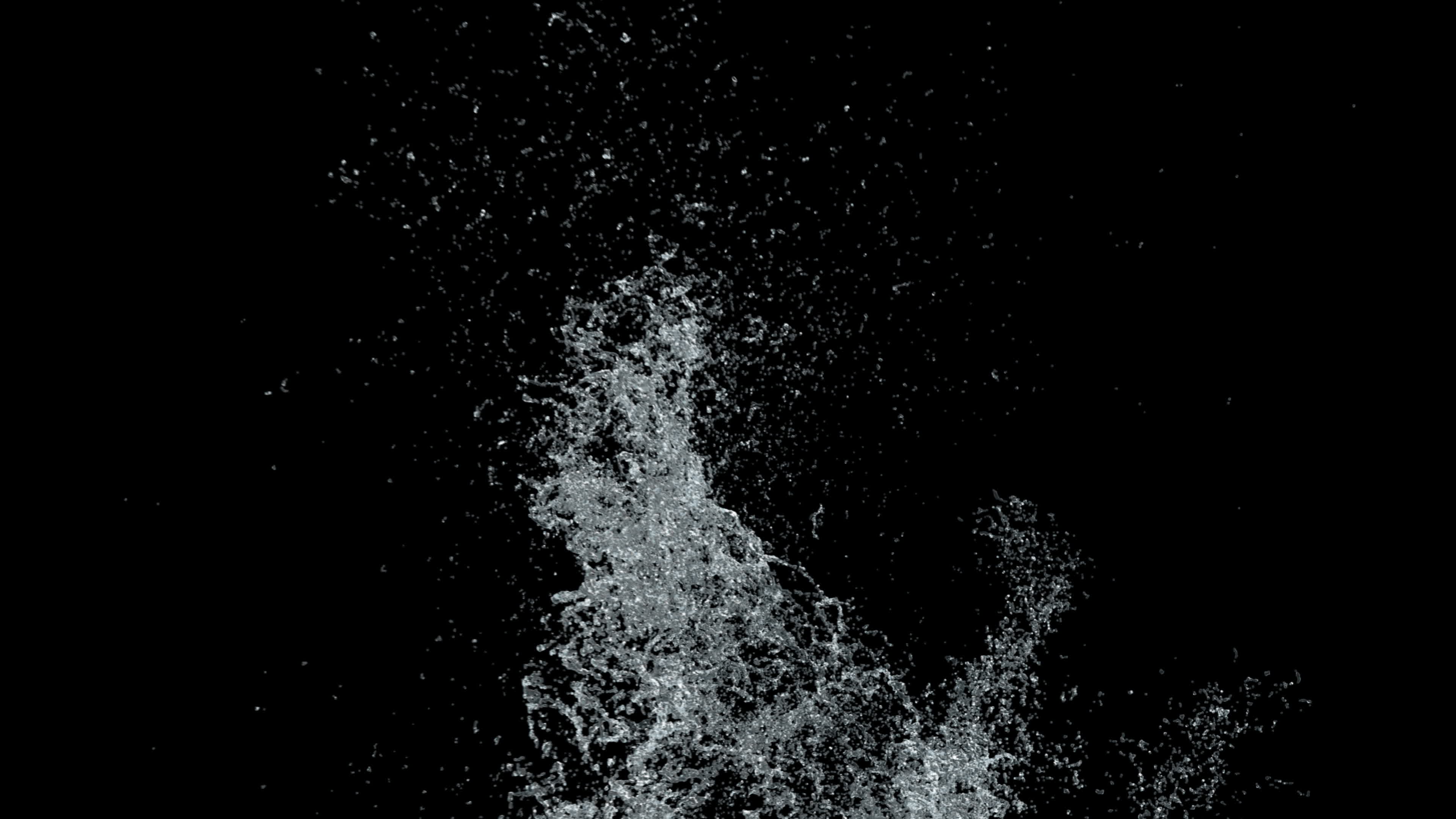 Water Splash Overlay Stock Video Footage for Free Download