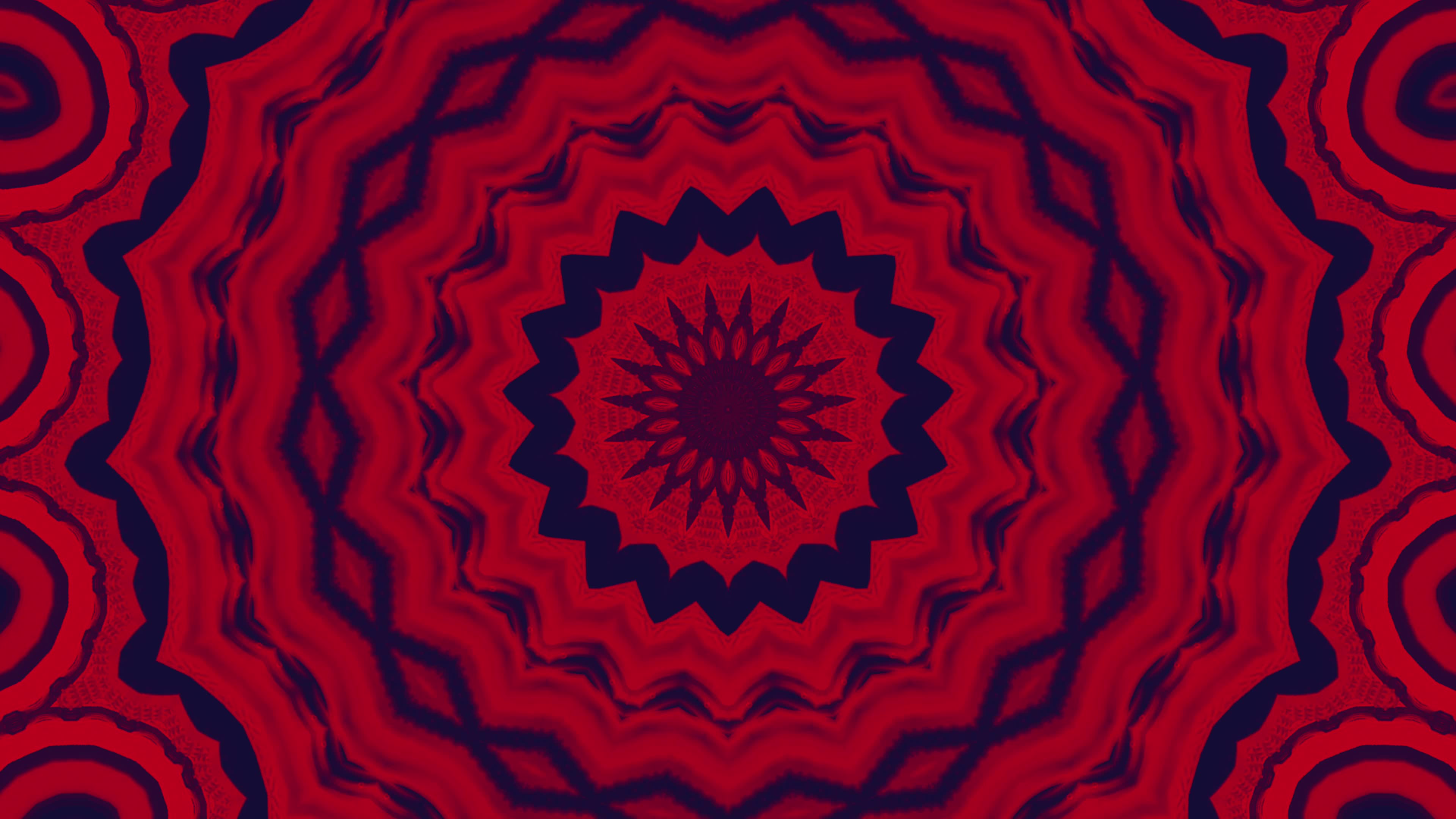 Red abstract pattern background. 4K geometric energy fractal texture ...