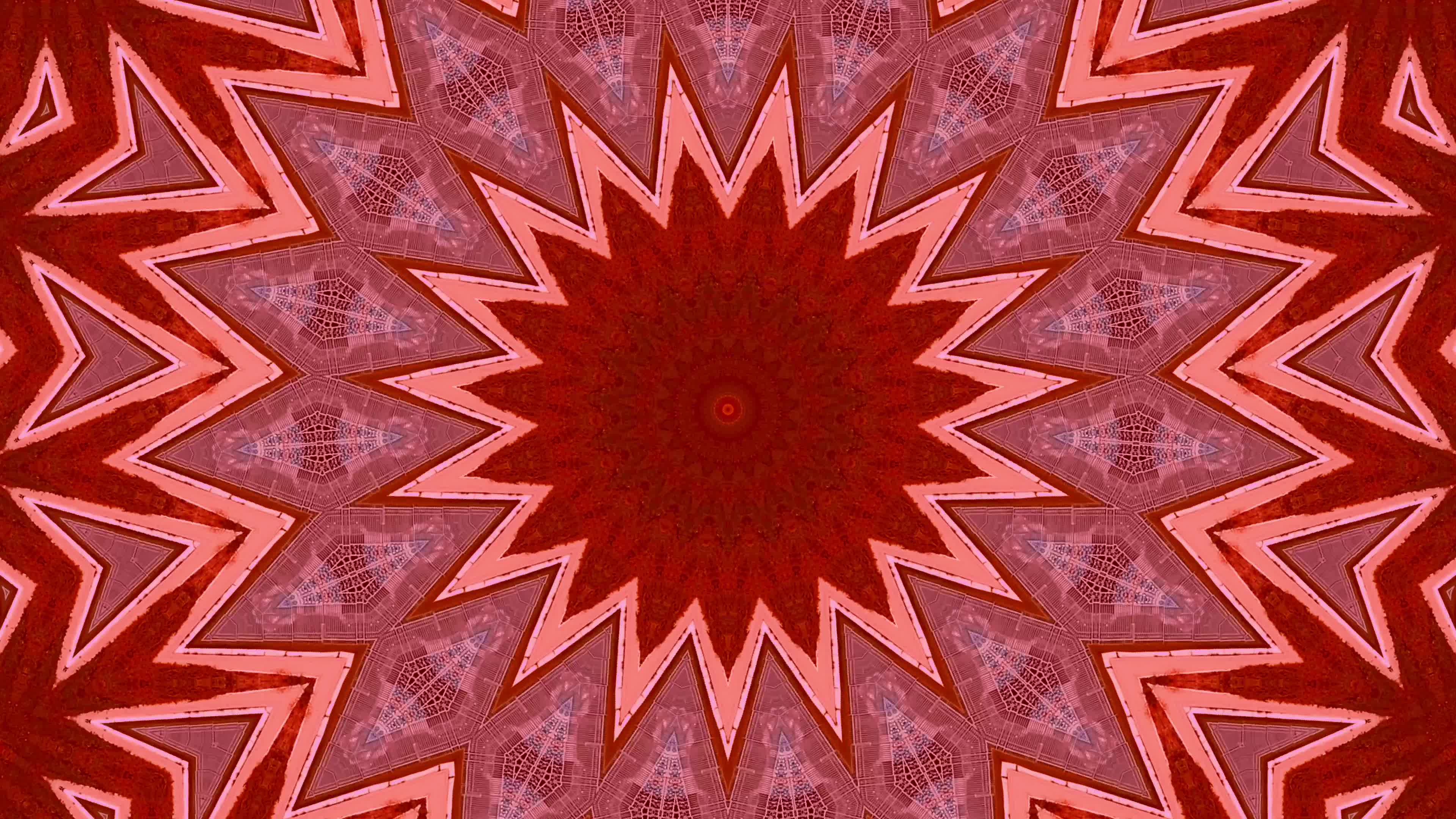 Red abstract pattern background. 4K geometric energy fractal texture ...