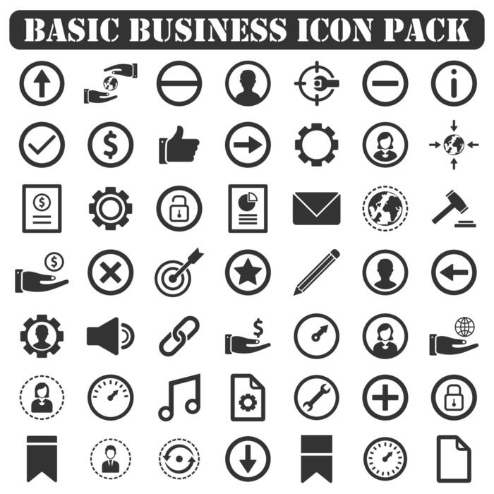 Basic Icons Vector Art, Icons, and Graphics for Free Download