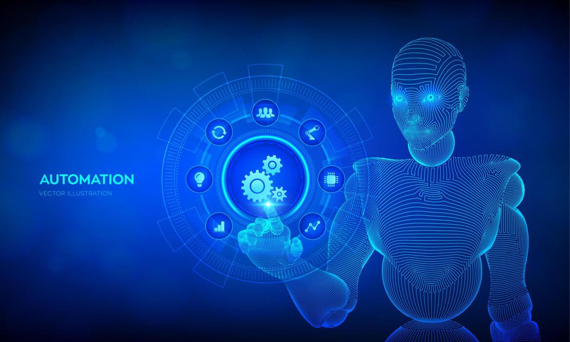 Automation Software. IOT and Automation concept as an innovation ...