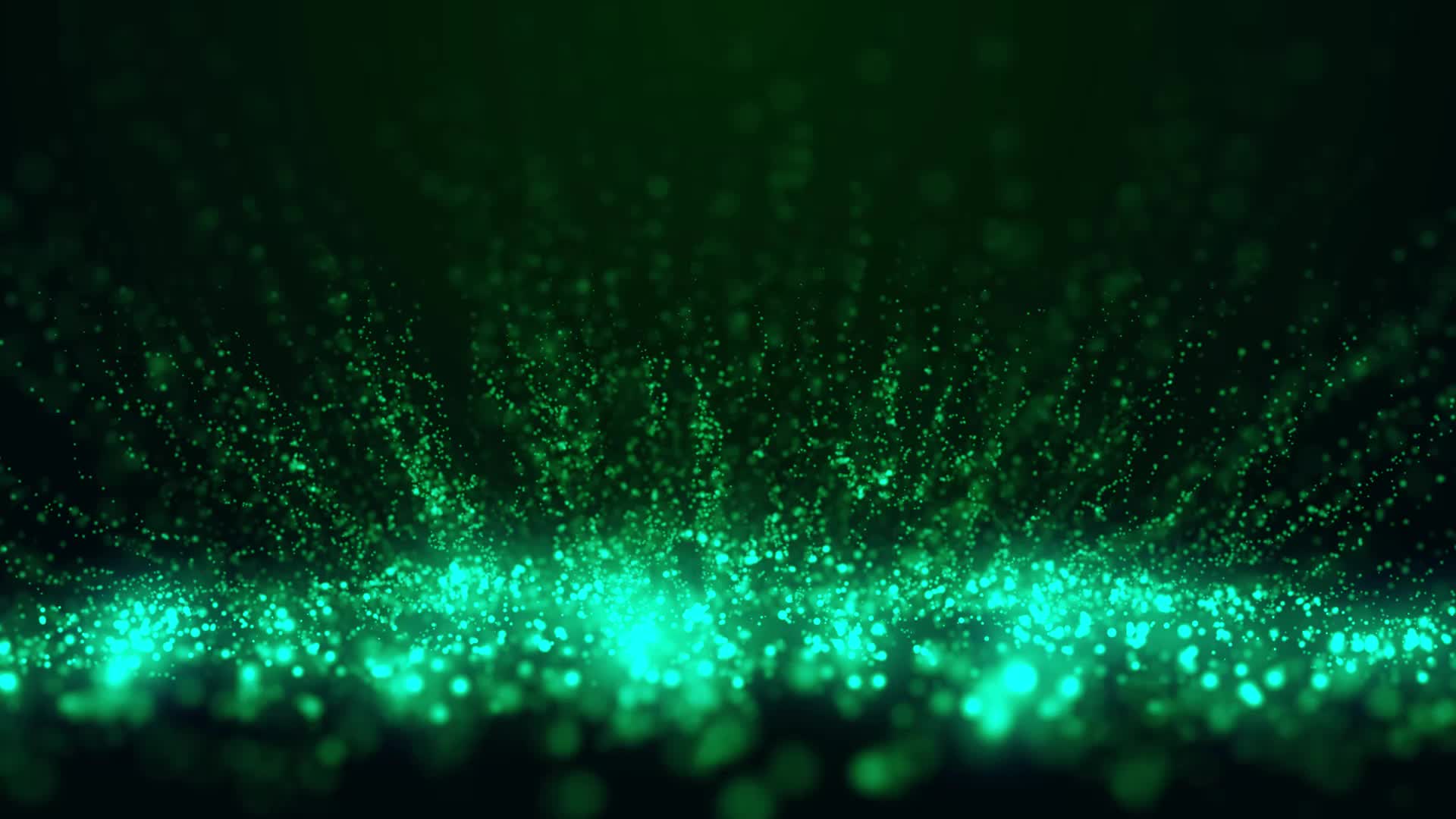 green particle ground loop animation 3516223 Stock Video at Vecteezy