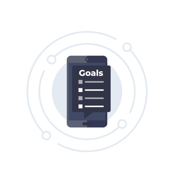 Goal Setting Icon Vector Art, Icons, and Graphics for Free Download