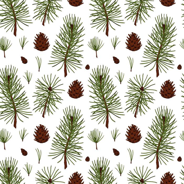 Pine Tree Pattern Vector Art, Icons, and Graphics for Free Download