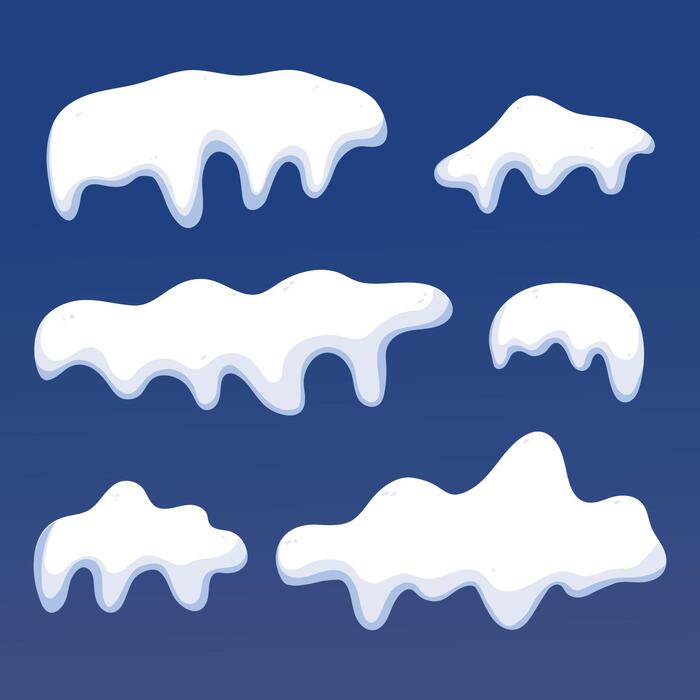 Snow Pile Vector Art, Icons, and Graphics for Free Download
