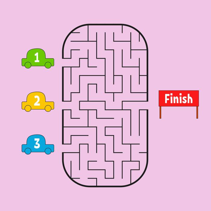 Car Maze Vector Art, Icons, and Graphics for Free Download