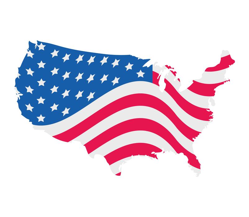 usa map design 3701307 Vector Art at Vecteezy