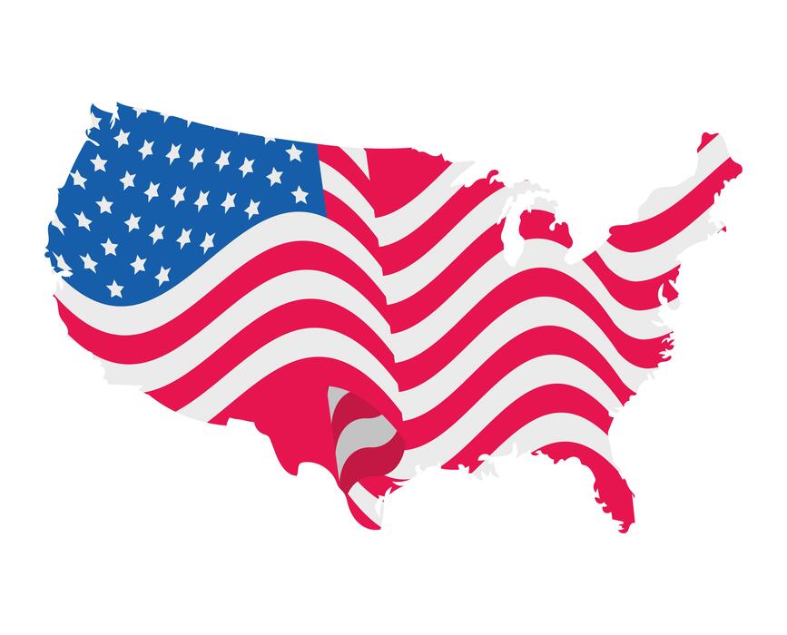 usa map design 3701307 Vector Art at Vecteezy