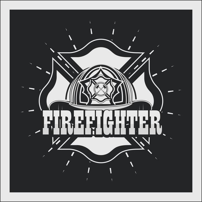 Firefighter Badge Vector Art, Icons, and Graphics for Free Download