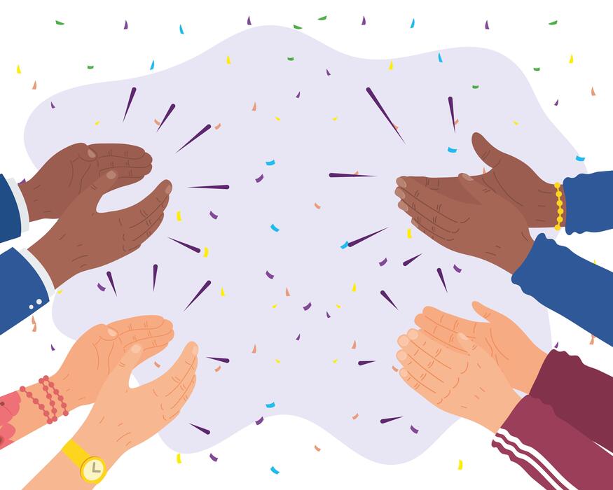 Clapping Vector Art, Icons, and Graphics for Free Download