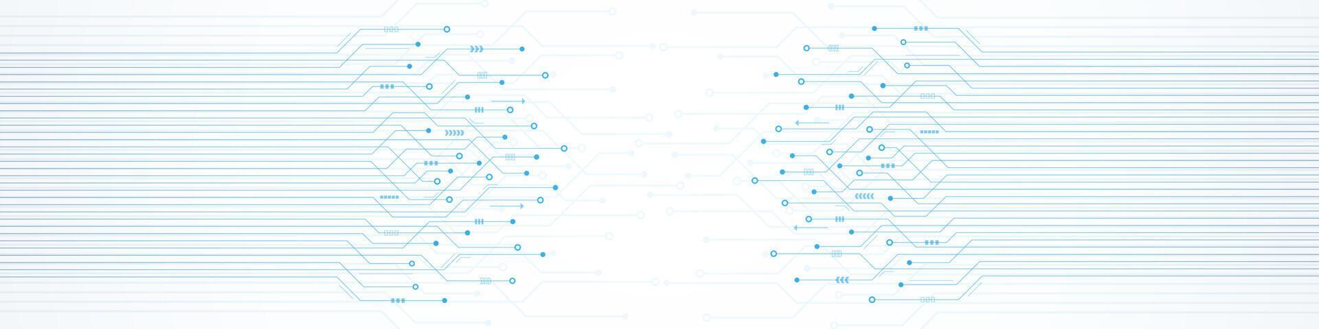 Abstract Technology Background Circuit Board Pattern Microchip Power Line 3809973 Vector Art