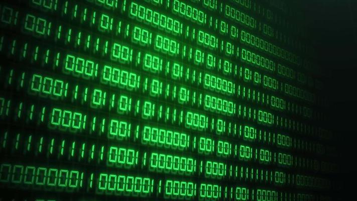 Binary Stock Video Footage for Free Download
