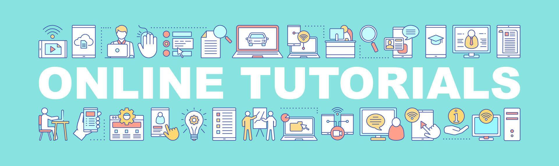 Online Tutorial Vector Art, Icons, and Graphics for Free Download
