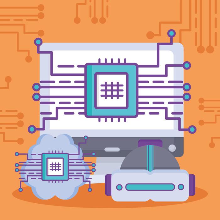 Circuit Icon Vector Art, Icons, and Graphics for Free Download